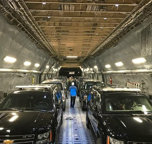 Inside The Monster C5-Galaxy Aircraft That Carries The US President’s ...
