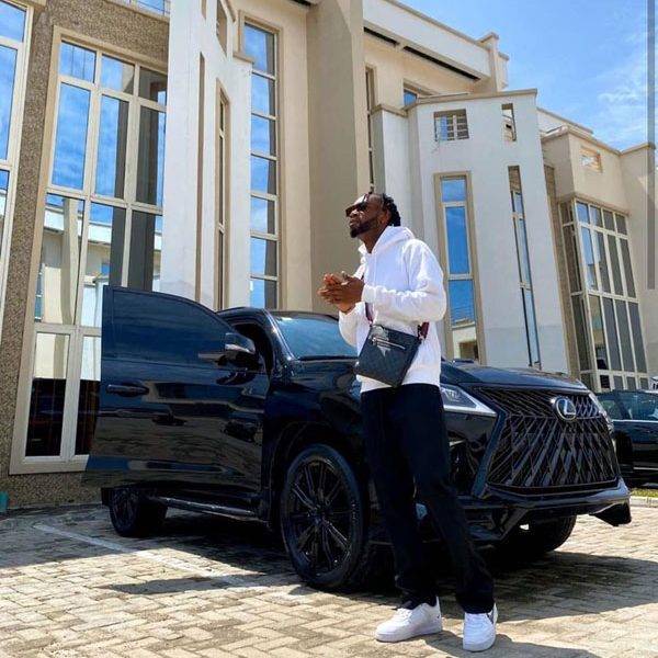 Music Star, D’Prince, Strikes A Pose By A Lexus LX570 Black Edition ...