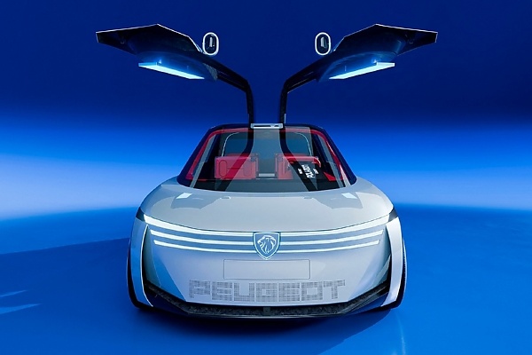 All-new Peugeot Polygon Concept Features Hypersquare Steering That Will ...