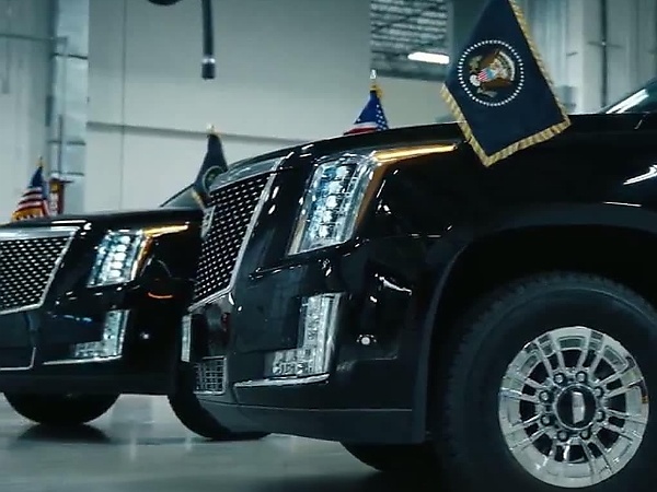 U.S. Secret Service Introduces Trump’s New Armored Cadillac Escalade ...
